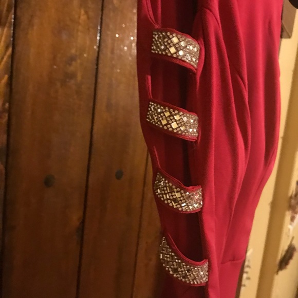 Dresses | Red Highneck Formal Dress | Poshmark